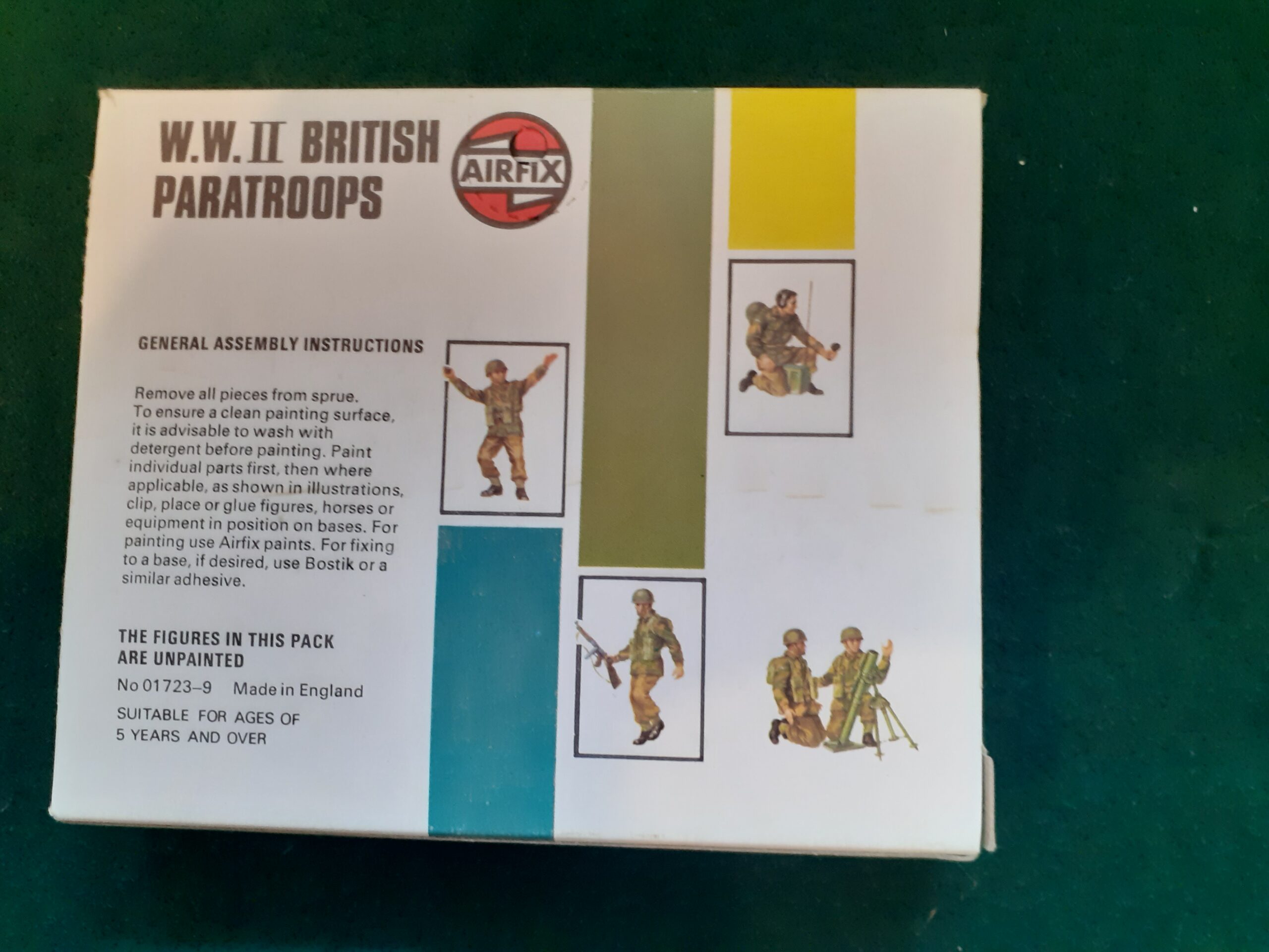 Airfix WW2 British Paratroops HO/00 - Army Group 1944 Militaria